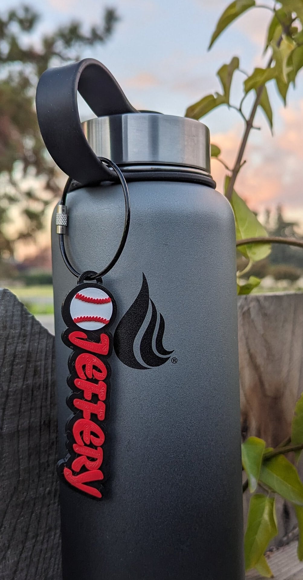 Personalized Name Keychain Water Bottle Name Tag Keychain Tag Luggage ...