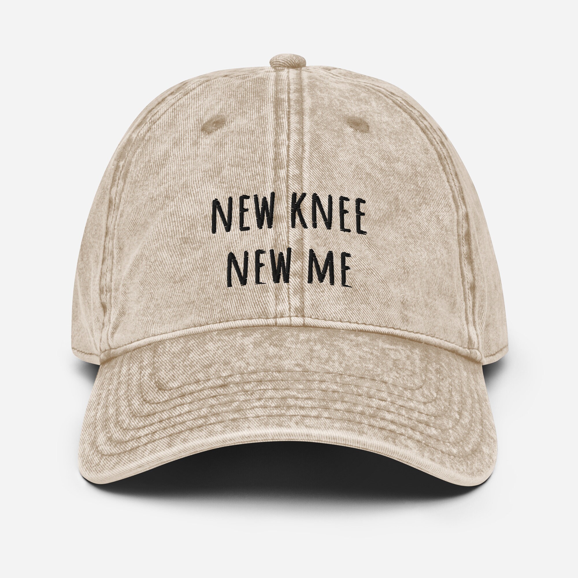 Knee Surgery Embroidered Vintage Hat, Knee Replacement Gift, New Knee ...