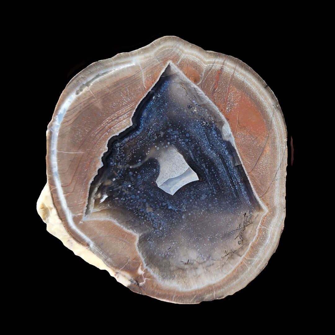 Lava Cap Thunderegg Polished Display Piece - Etsy