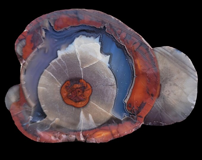 Lava Cap Thunderegg Polished Display Piece - Etsy