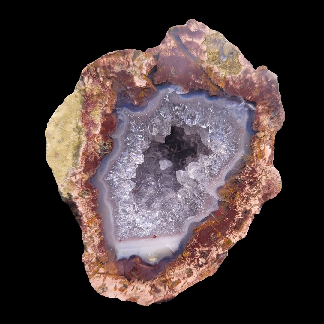 Hauser Bed Wiley's Well Geode Thunderegg Polished Display Piece - Etsy