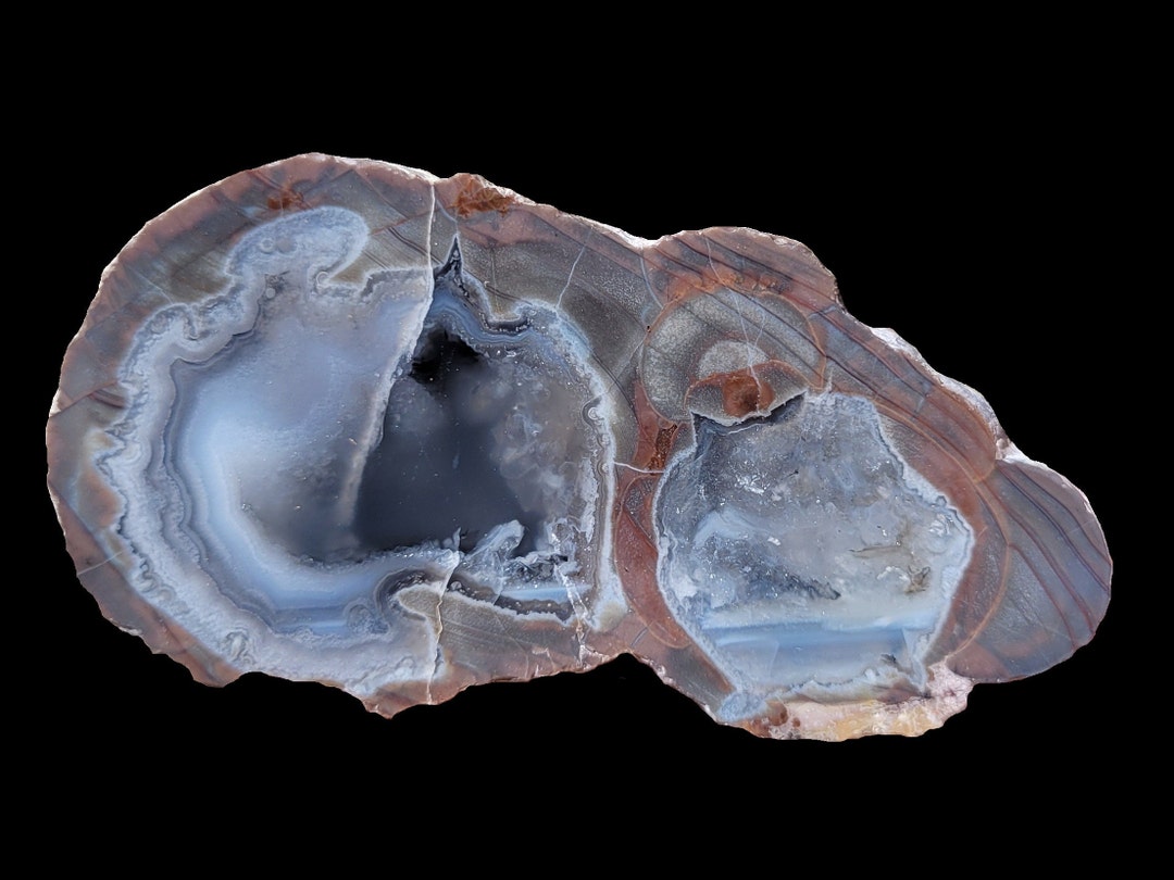 Lava Cap Thunderegg Polished Display Piece - Etsy