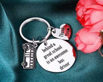 Bus Driver Keychain | Etsy