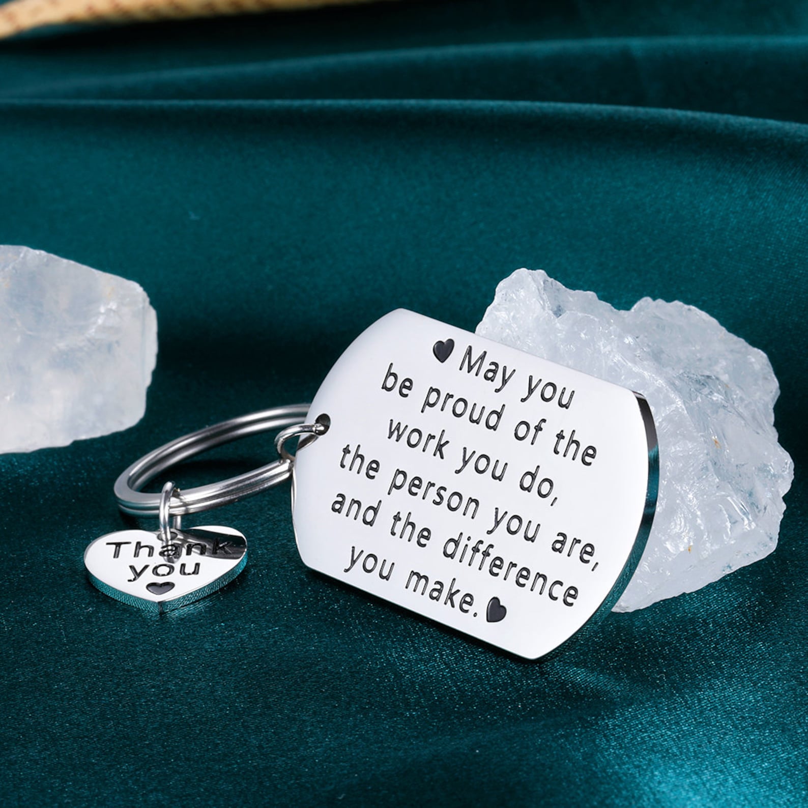 Personalized Keychain May You Be Proud of the Work You - Etsy