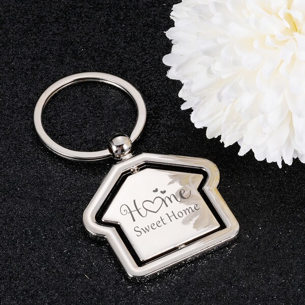 Home Keychain - Etsy