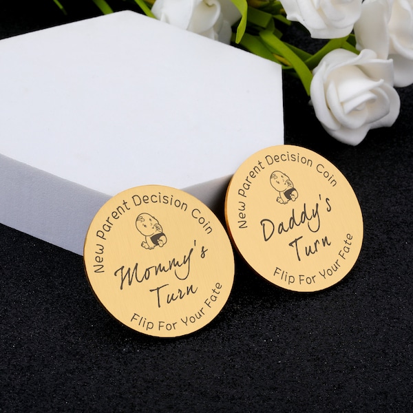 Whos Turn Flip Coin - Etsy