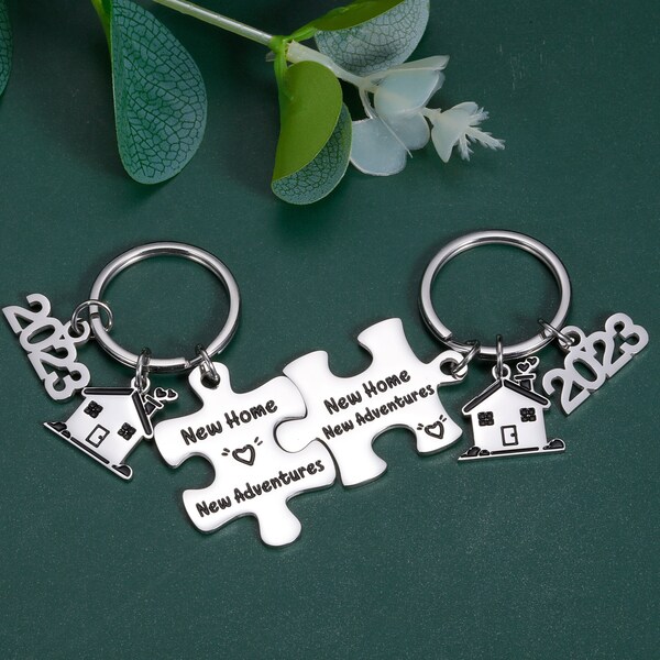 Home Keychain - Etsy