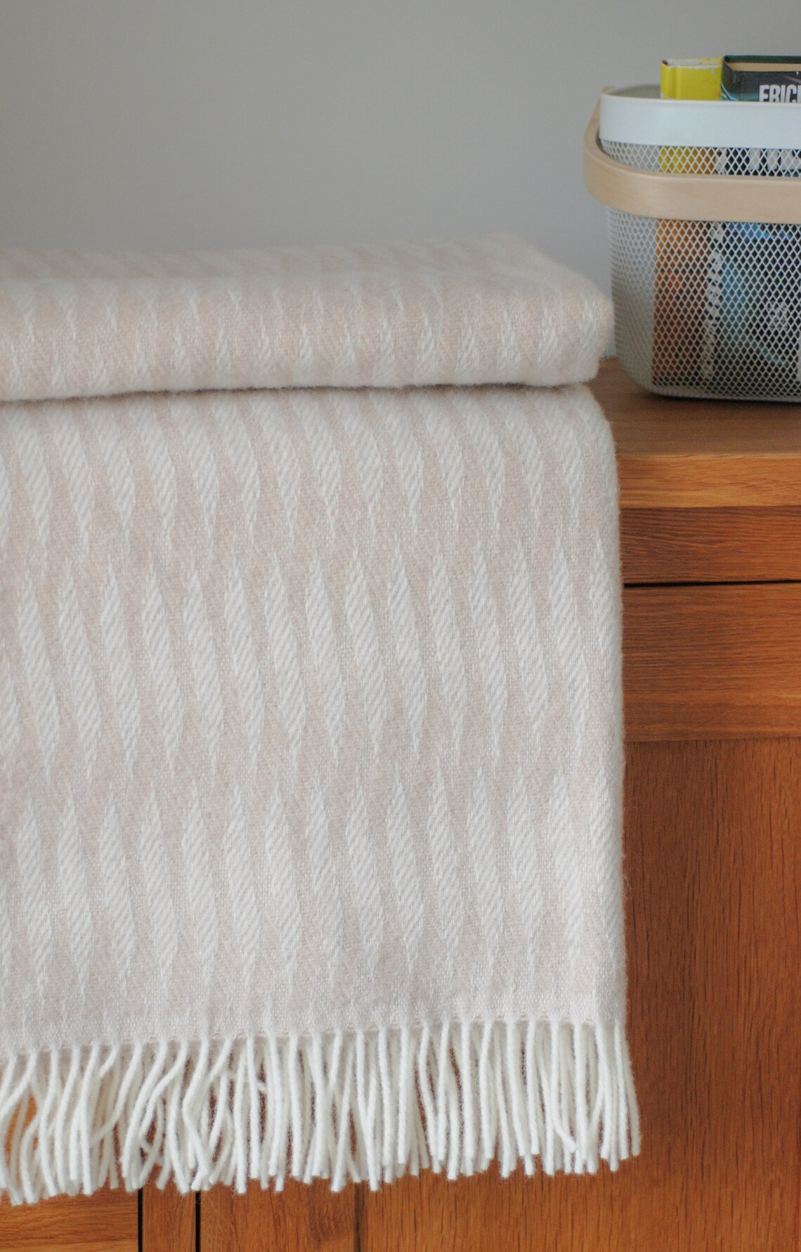 Light Brown Wool Throw Warm Soft Wool Blanket Lightweight - Etsy