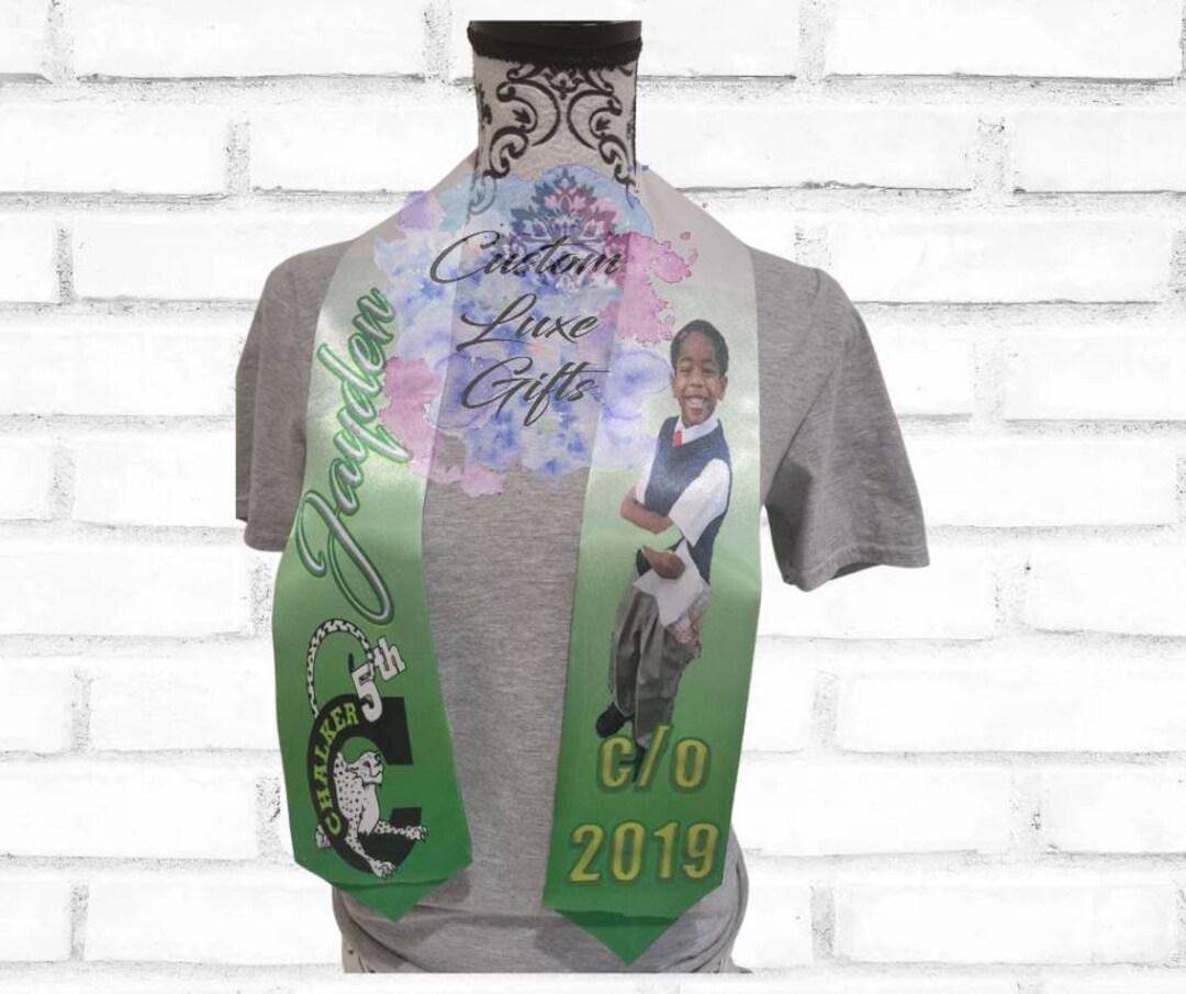 Custom Graduation Stole, Personalized Class of 2022 Graduates - Etsy