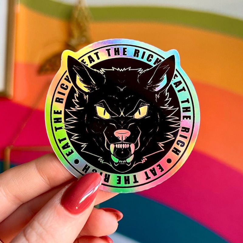 Furry Sticker - Etsy