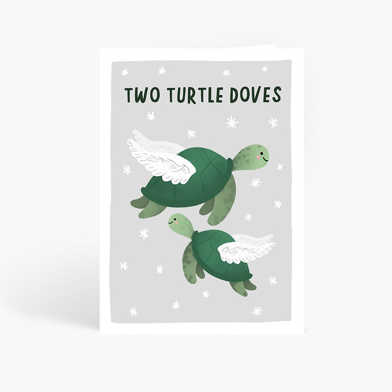 Pun Christmas Card - Etsy
