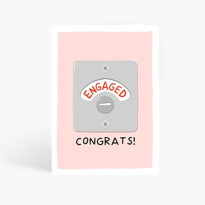 Funny Engagement Card, You're Engaged, Funny Engagement, Proposal Card ...