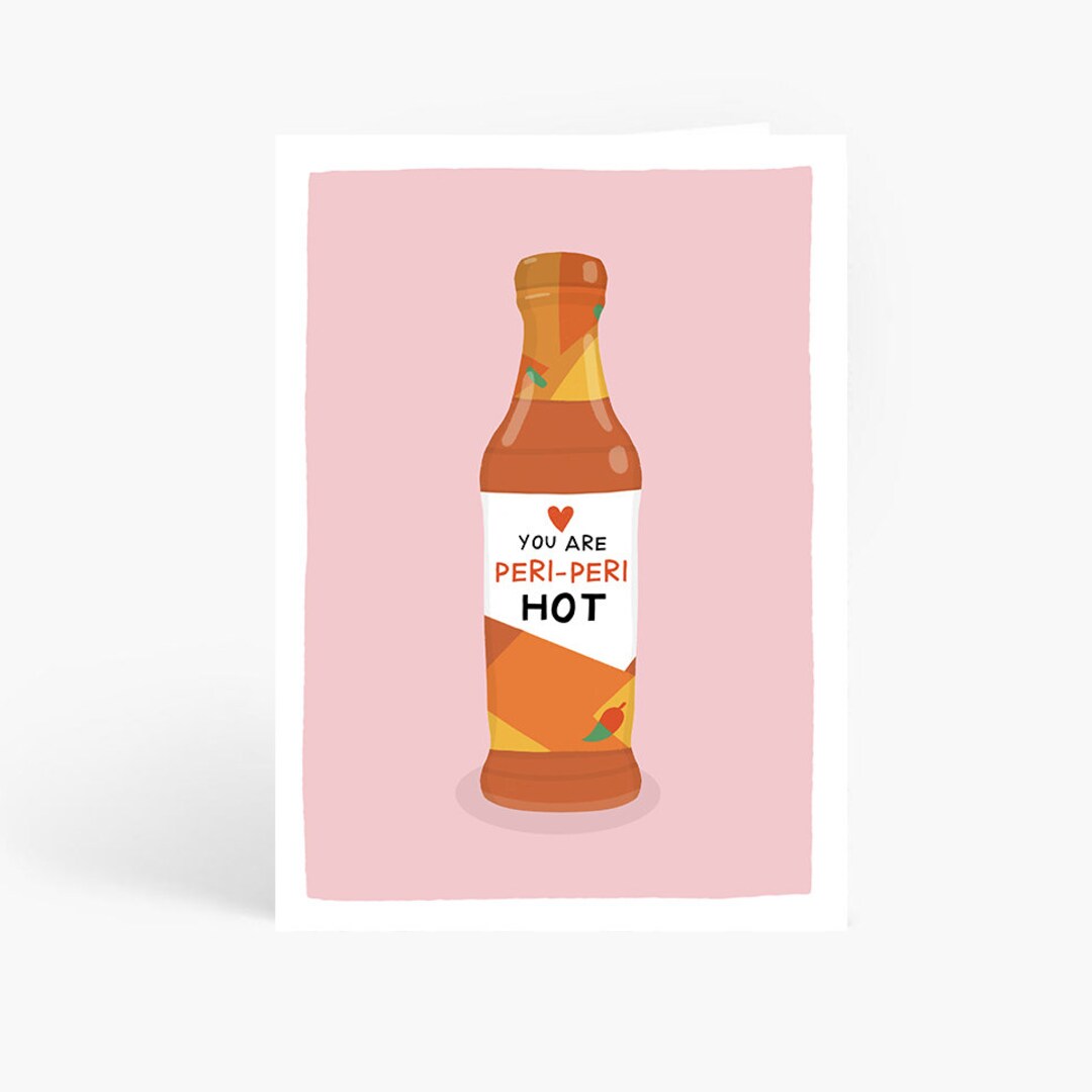 Peri Peri Hot Card, Nandos Card, Nandos Chicken, Funny Anniversary Card ...