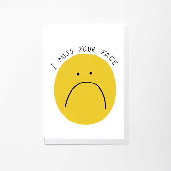 Miss Your Face - Etsy UK