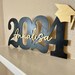 Class of 2024 Graduation Sign Customized Wood Grad Sign Grad Party ...