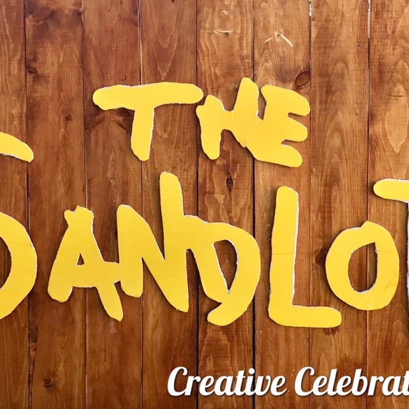The Sandlot Font - Etsy