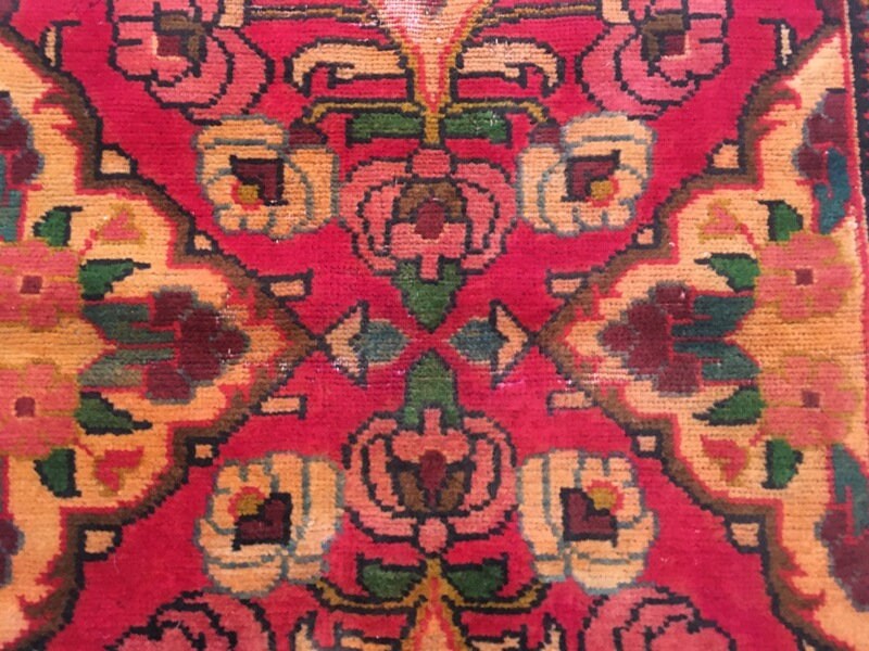 Antique Turkish rug for living room handwoven rug for bedroom | Etsy