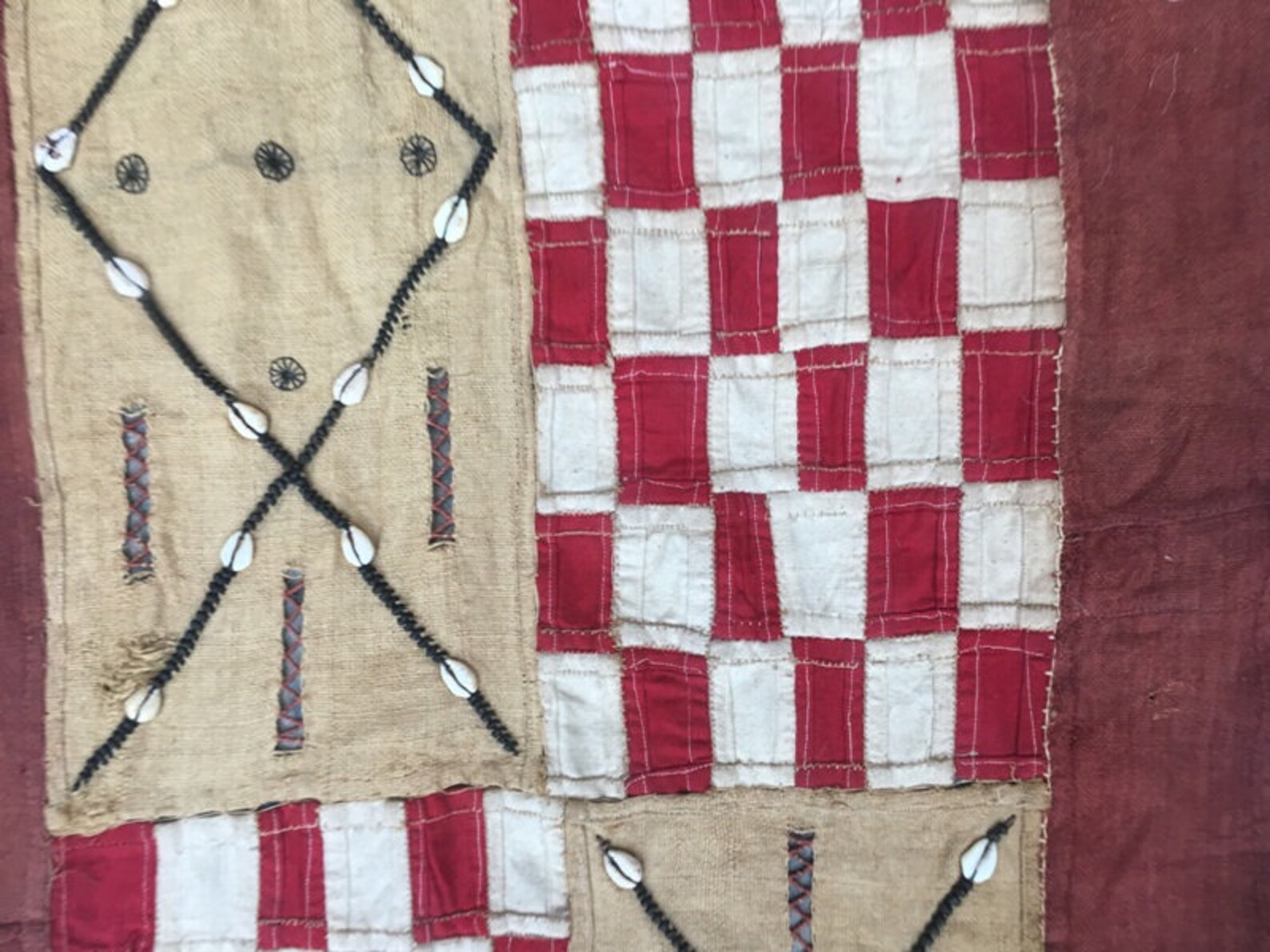 Antique Kuba Cloth African Kuba Cloth DR Congo Raffia Handmade | Etsy