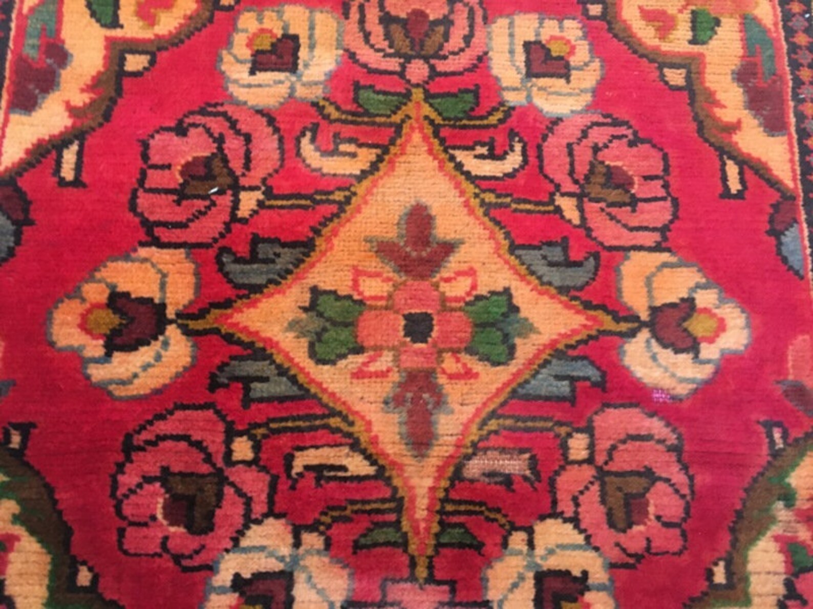 Antique Turkish Rug for Living Room Handwoven Rug for Bedroom - Etsy