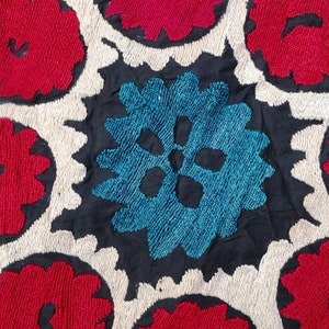 6x4 Suzani Table Cover Hand Made Table Cloth Uzbek Hand Embroidery ...