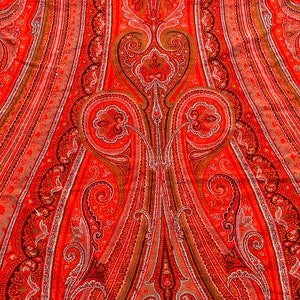Antique Shawl Paisley Handwoven Shawl Woman Fashion Accessories ...