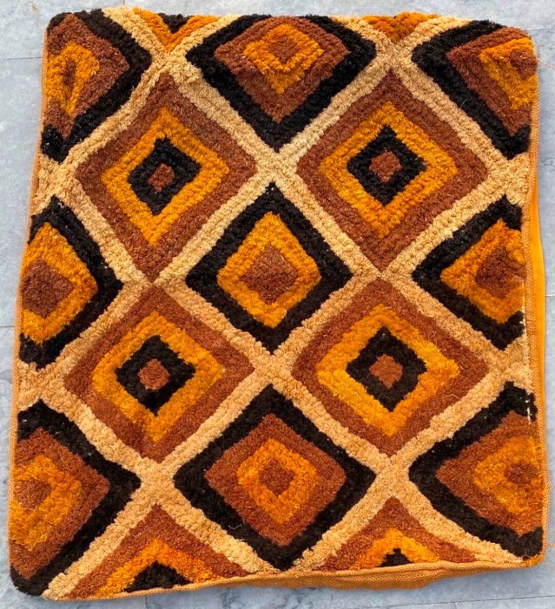 Antique Kuba Cloth African Kuba Cloth DR Congo Raffia Handmade ...