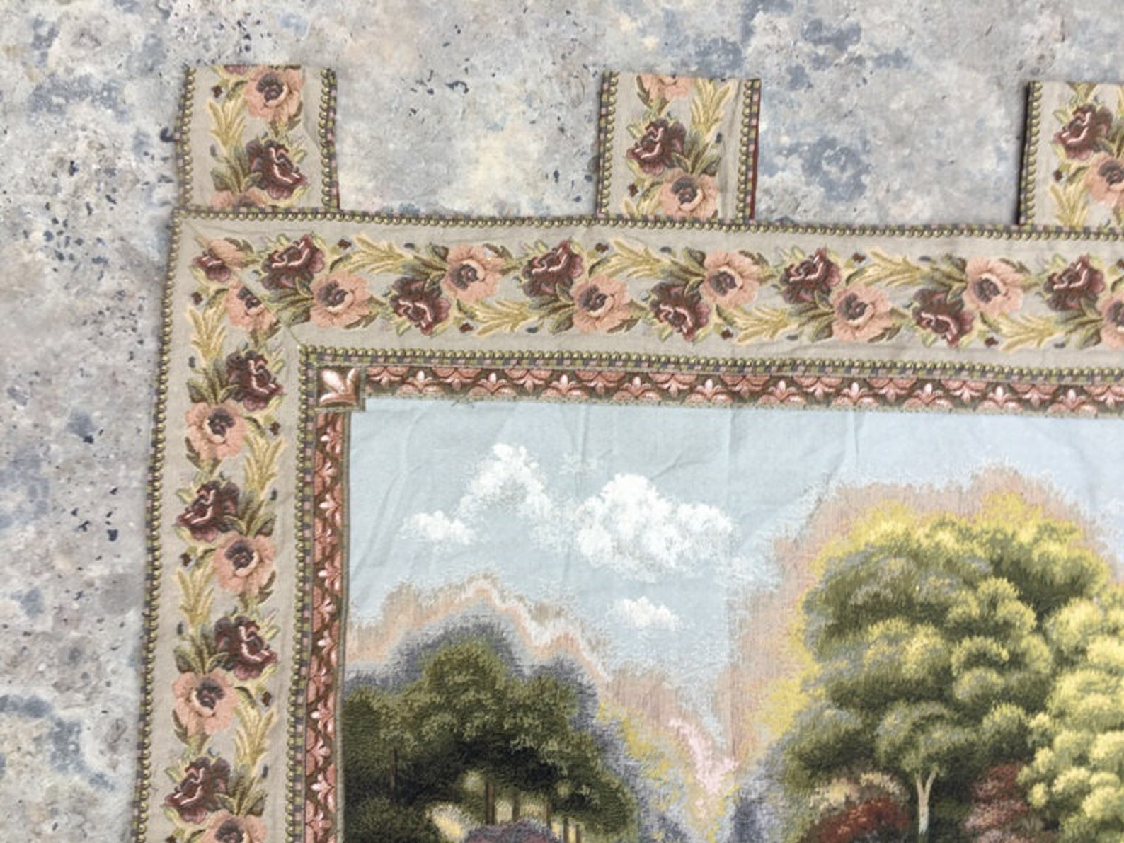 Vintage French Tapestry Wall Hangings Kitchen Tapestry Goblins - Etsy