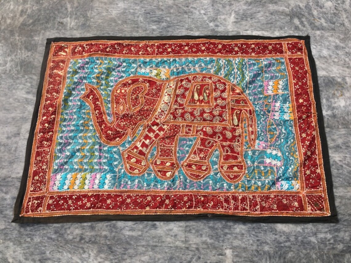 3x5 Indian Patchwork Tapestry Pictorial Tapestry Wall Hangings - Etsy