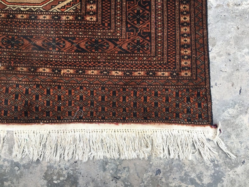 6x4 Vintage Afghan Rug Handmade Rug Bedroom Rug Flatweave Rug | Etsy