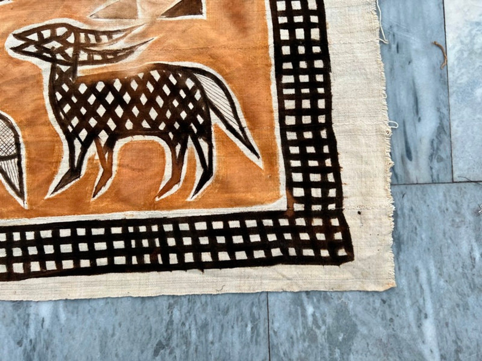 Antique African Tapestry Hand Painting Pictorial Tapestry - Etsy