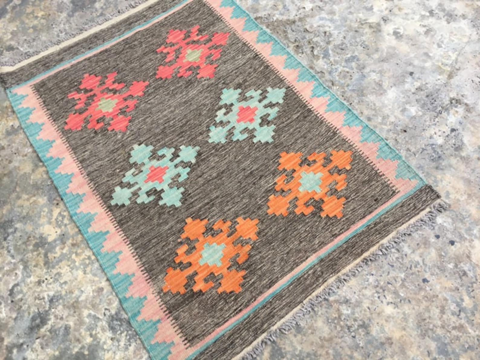 Handwoven Kilim Afghan Kilim Stunning Kilim Floor Rug - Etsy