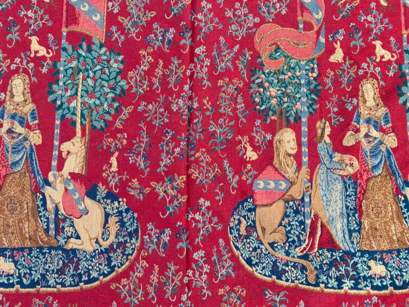 Kitchen Tapestry Vintage French Tapestry Wall Hangings Goblins | Etsy