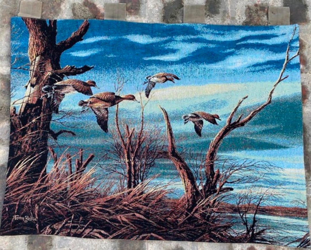 Vintage Tapestry French Tapestry Wall Hangings Kitchen Tapestry Goblins ...