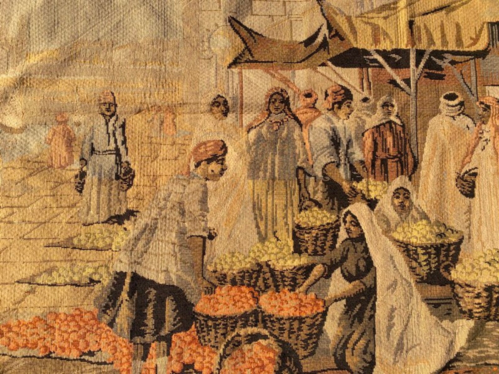 Kitchen Tapestry Antique French Tapestry Wall Hangings Goblins - Etsy