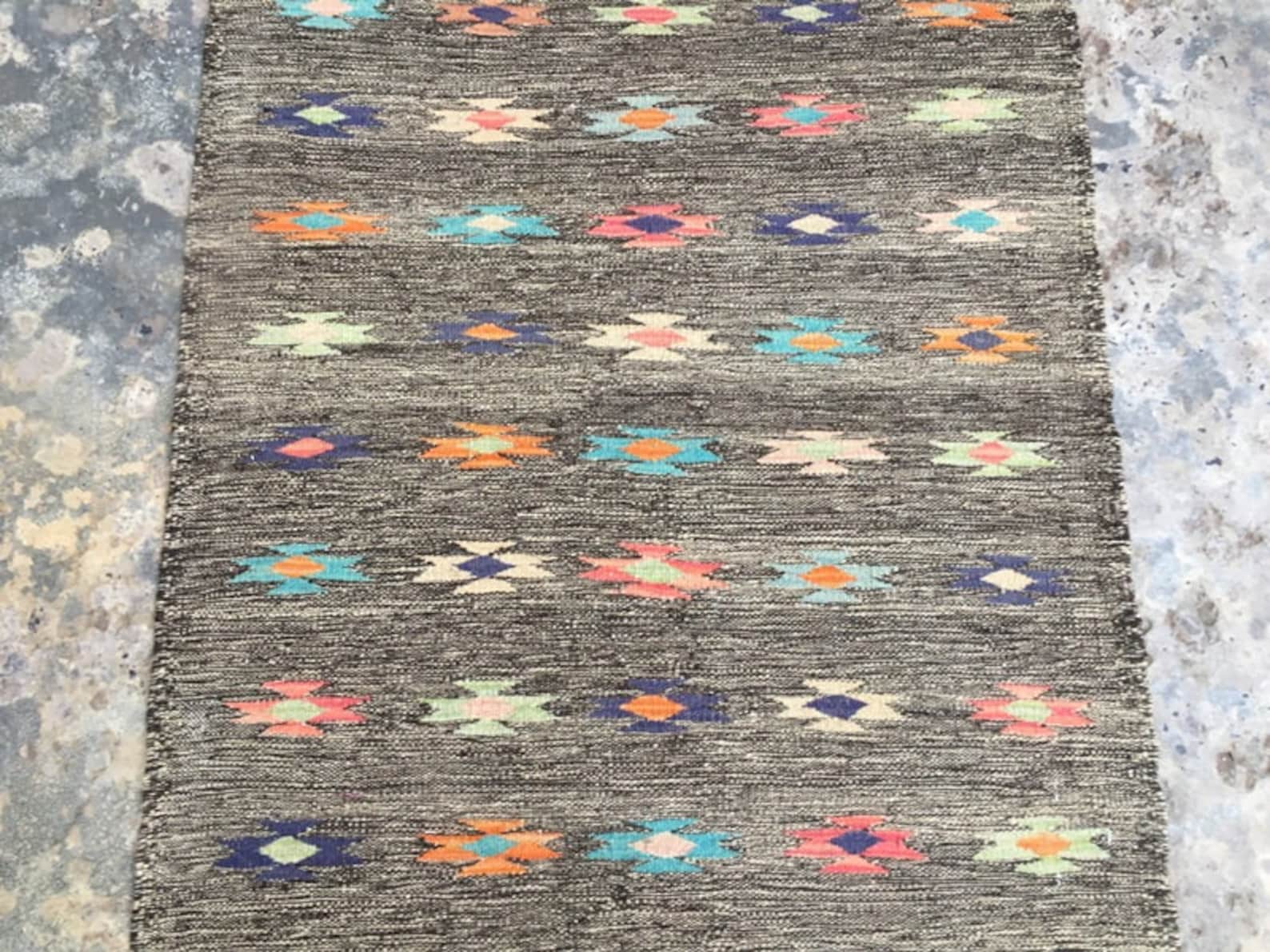 Handwoven Kilim Afghan kilim Stunning Kilim Floor Rug | Etsy