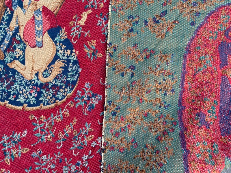 Kitchen Tapestry Vintage French Tapestry Wall Hangings Goblins | Etsy