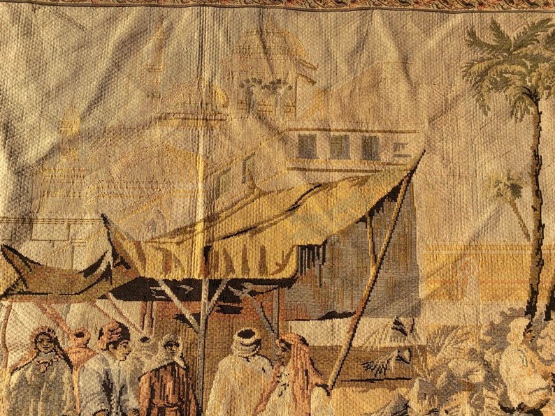 Kitchen Tapestry Antique French Tapestry Wall Hangings Goblins - Etsy