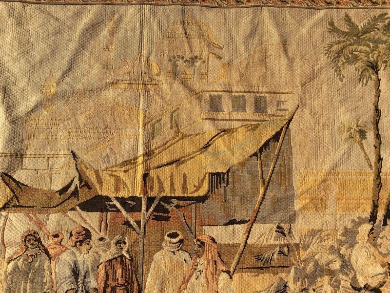 Kitchen Tapestry Antique French Tapestry Wall Hangings Goblins | Etsy