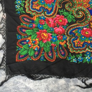 4x5 Vintage Paisley Shawl Woman Scarf Wool Shawl Fashion - Etsy