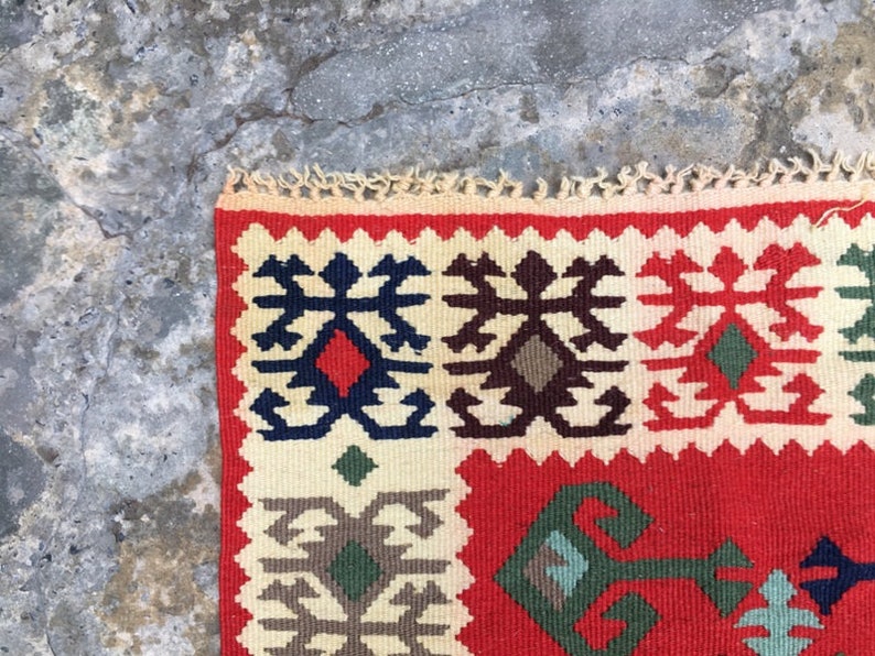 Turkish Kilim Vintage Kilim Handmade Kilim Afghan Kilim 2X4 - Etsy
