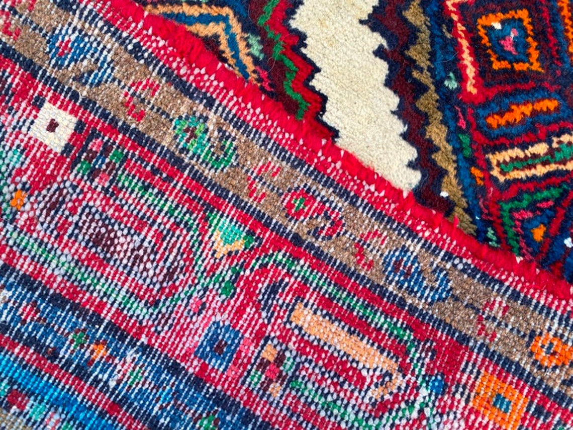 Living Room Rug Area Rug Handmade Rug 4x3 Afghan Rug Floor Rug | Etsy