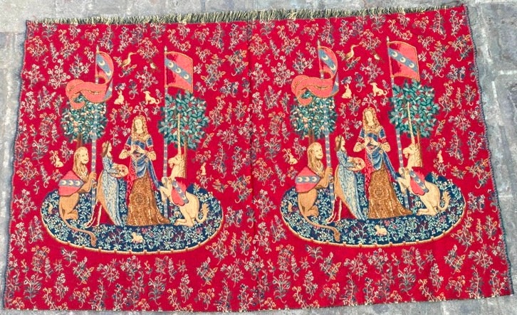 Kitchen Tapestry Vintage French Tapestry Wall Hangings Goblins - Etsy