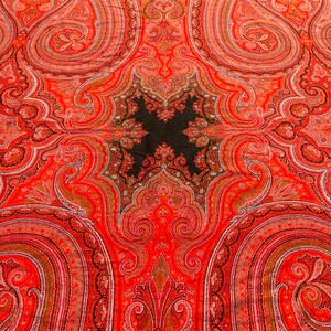 Antique Shawl Paisley Handwoven Shawl Woman Fashion Accessories ...