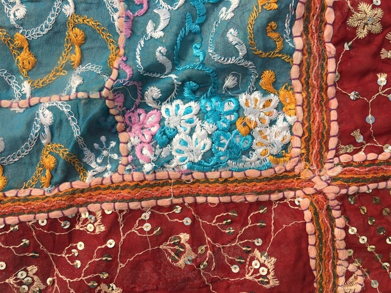 3x5 Indian Patchwork Tapestry Pictorial Tapestry Wall Hangings - Etsy