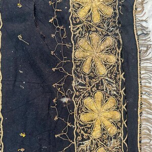 5x5 Antique Turkish Handwoven Table Cloth Hand Embroidery Tablecloth ...