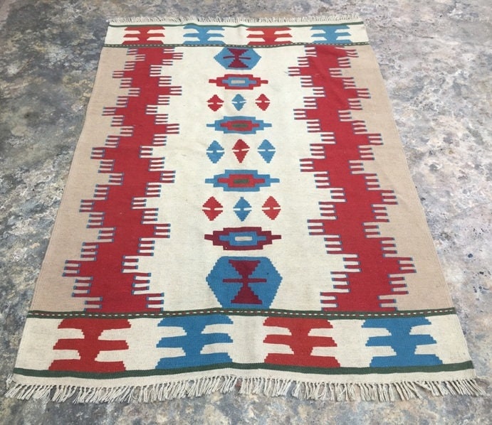 Turkish Kilim Vintage Kilim Handmade Kilim Afghan Kilim 6X4 | Etsy