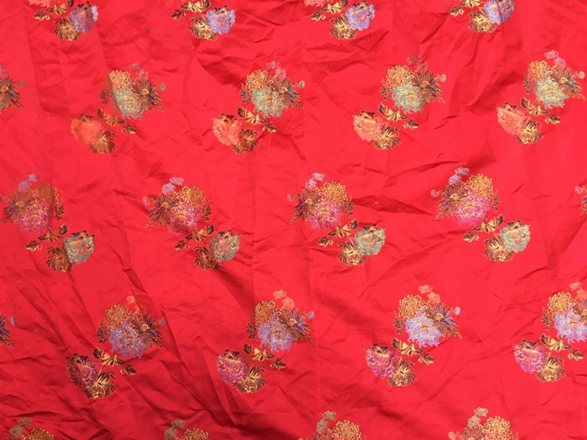 5x7 Low Price Vintage Chinese Tablecloth Silk Kitchen Dinning - Etsy