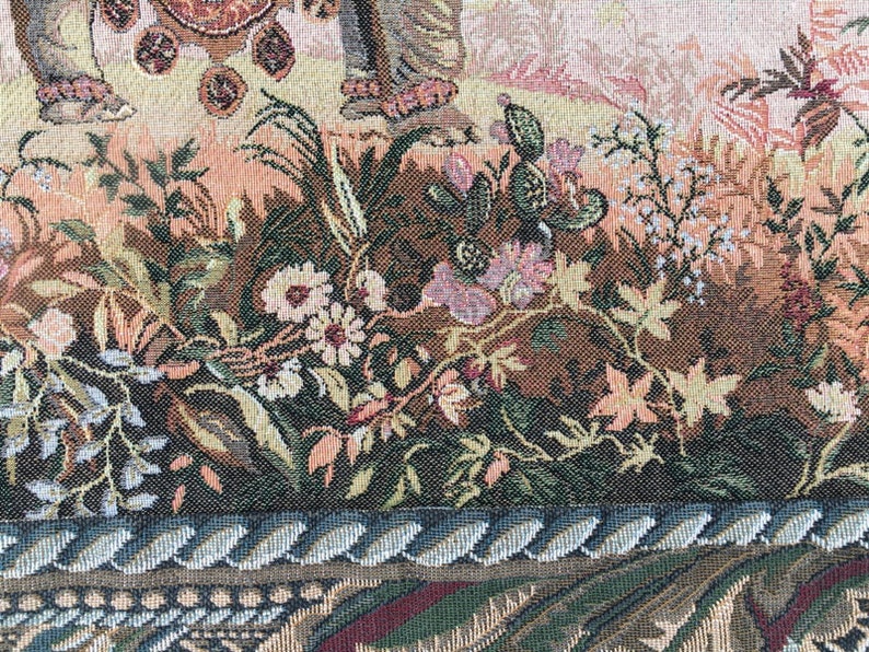 2x3 Vintage French Tapestry Wall Hangings Amazing Kitchen | Etsy