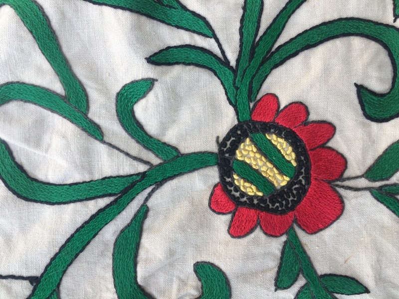 5x5 Antique Turkish Tablecloth Kitchen Dinning Tablecloth Hand | Etsy