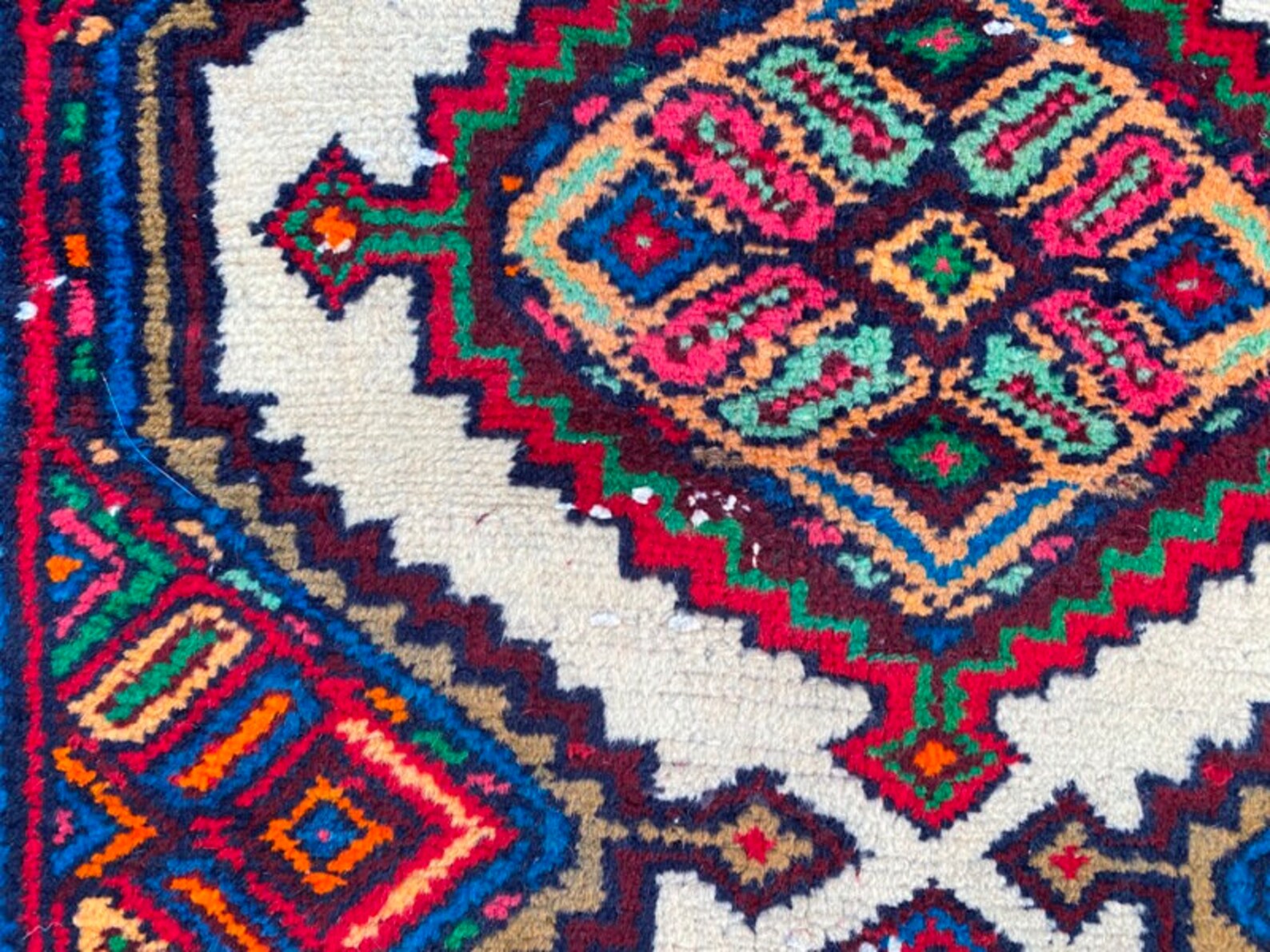 Living Room Rug Area Rug Handmade Rug 4x3 Afghan Rug Floor Rug | Etsy